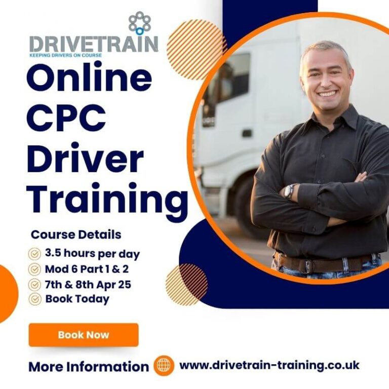 CPC Driver Training 2025 Archives | DriveTrain Solutions Ltd Driver CPC ...